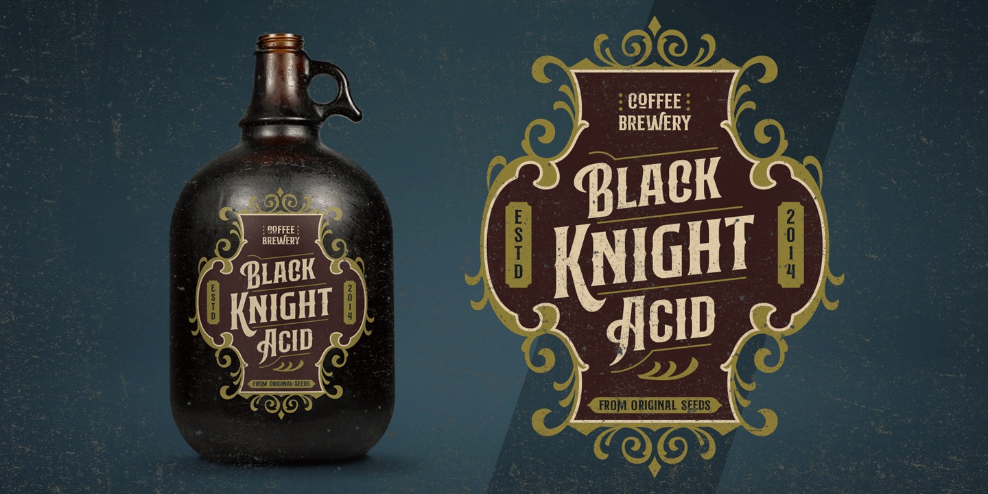 Hermona Regular czcionka | Czcionki.pro