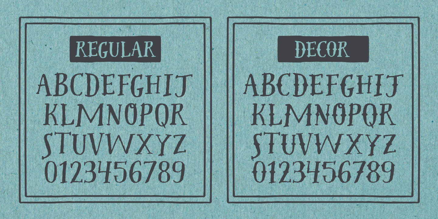 Westcoast Letters Regular czcionka | Czcionki.pro