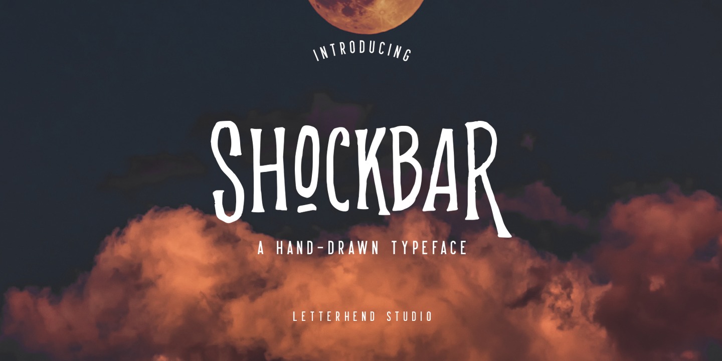 Shockbar Regular czcionka | Czcionki.pro